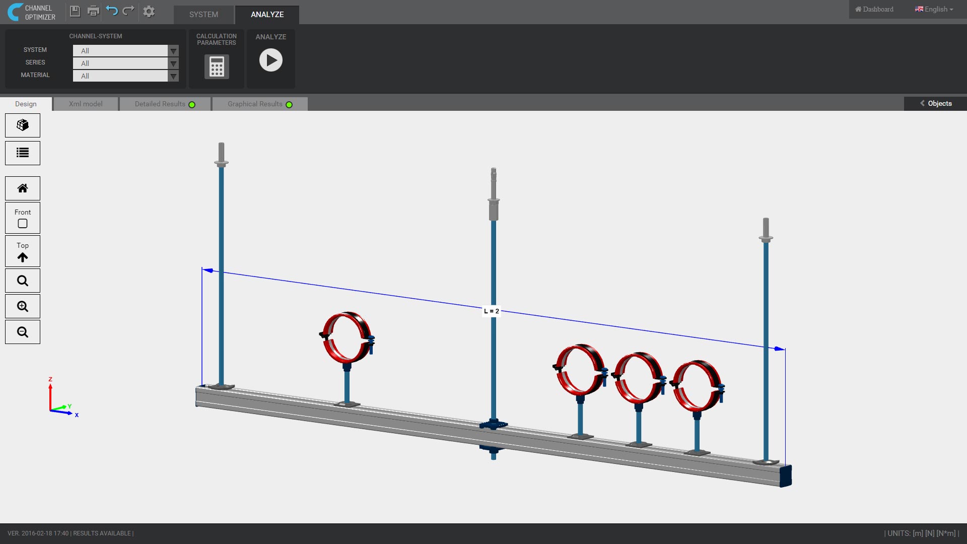Strut3D | 3D Application optimizing Pipe Support systems